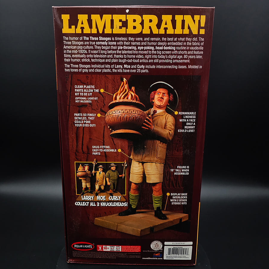 Polar Lights 1/8 The Three Stooges Moe, Larry, And Curly Model Kit ...