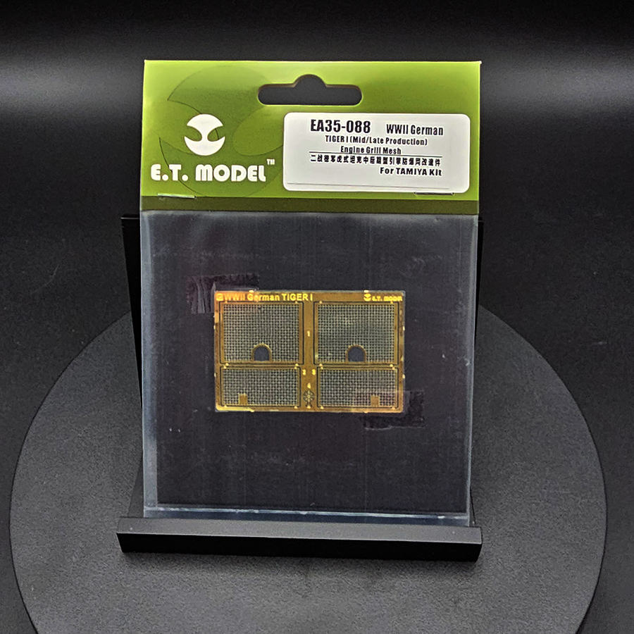 ET Model EA35-088 WWII German TIGER I (Mid/Late Production Engine Grill ...