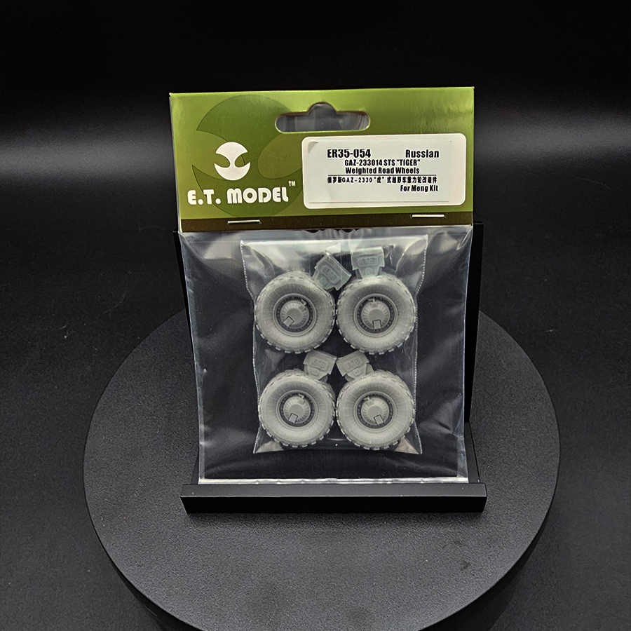ET Model ER35-054 GAZ-233014 STS Tiger Weighted Road Wheels Meng Kit ...