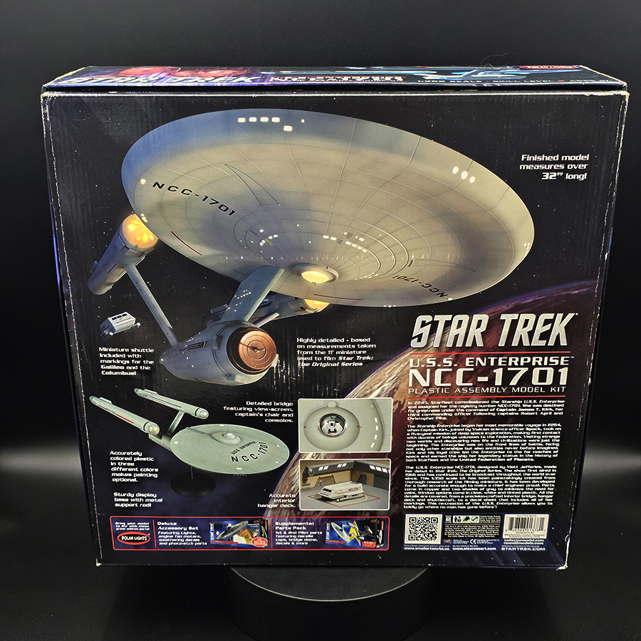 Polar Lights 1/350 Scale U.S.S. Enterprise NCC-1701 (Open Box Missing ...