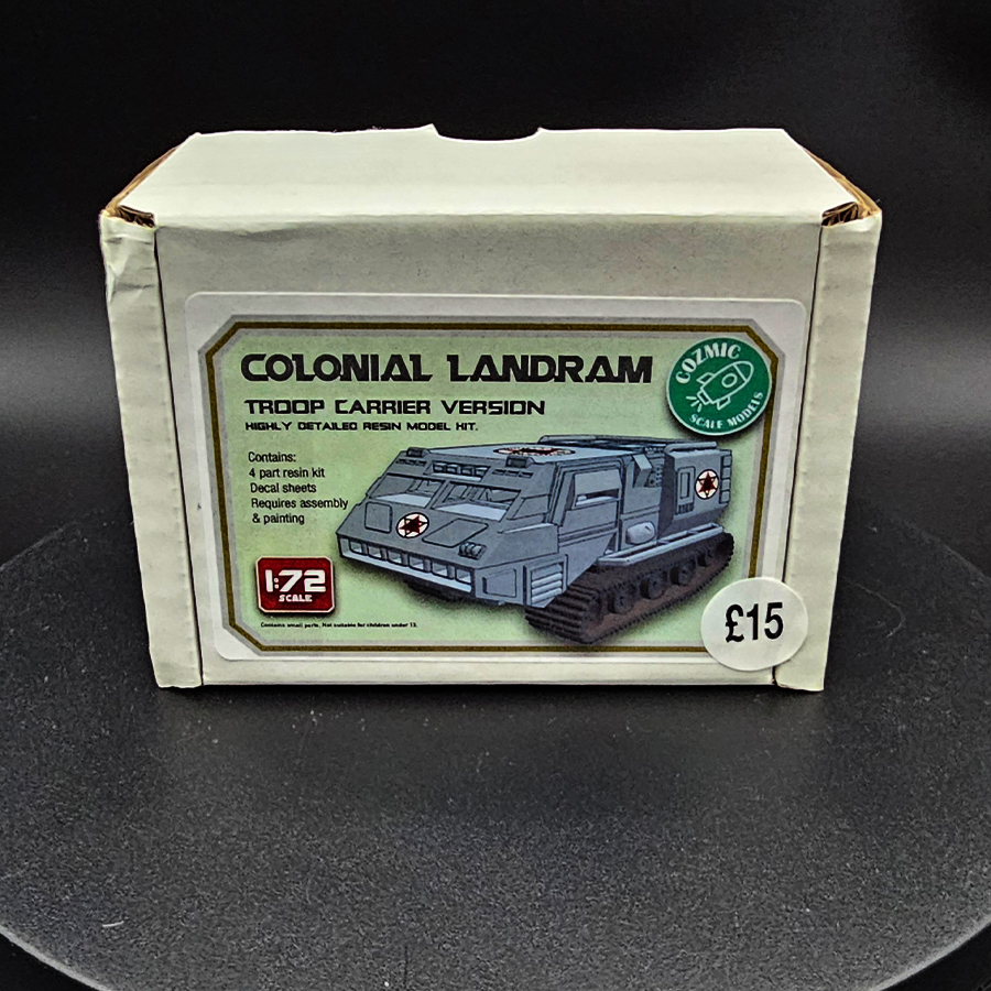 Cozmic Scale Models 1/72 Scale Colonial Landram Troop Carrier (open box ...