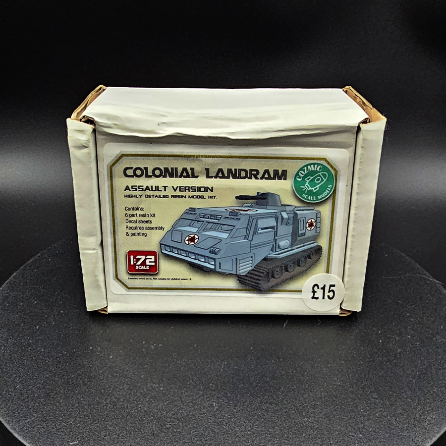 Cozmic Scale Models 1/72 Scale Colonial Landram Assault Track (open box ...