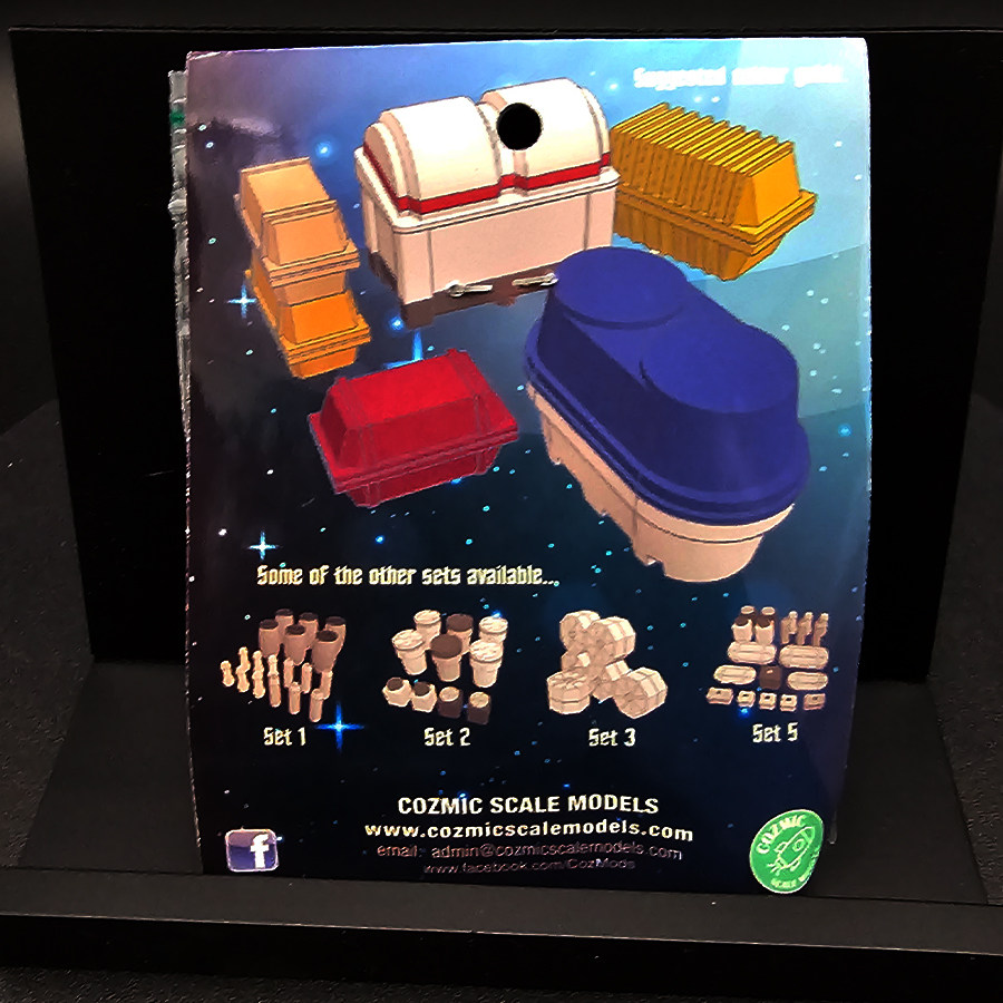 Cozmic Scale Models 1/72 Scale Star Trek Storage Box Set 4 (sealed ...